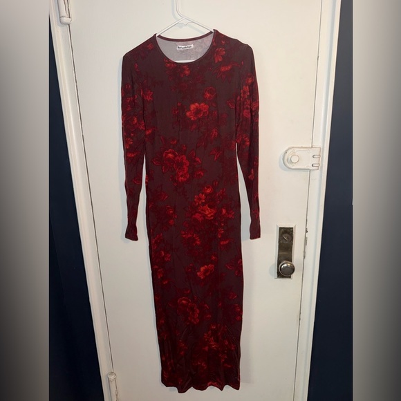 Reformation | Dresses | Reformation Red Floral Dress | Poshmark